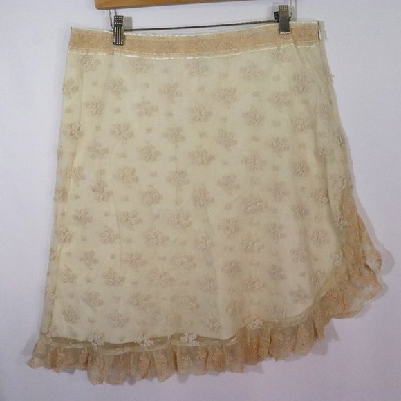 Odille | Skirts | Odille Lace Angled Skirt | Poshmark